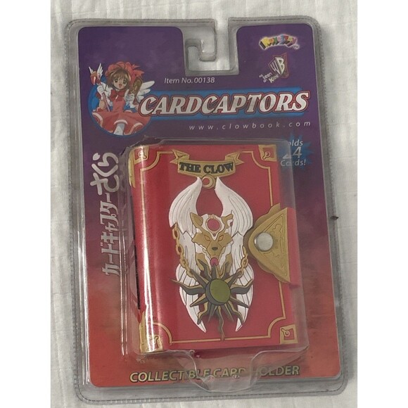 Toys | Card Captors Clow Book Card Holder Holds 24 Cards No Clow Cards ...